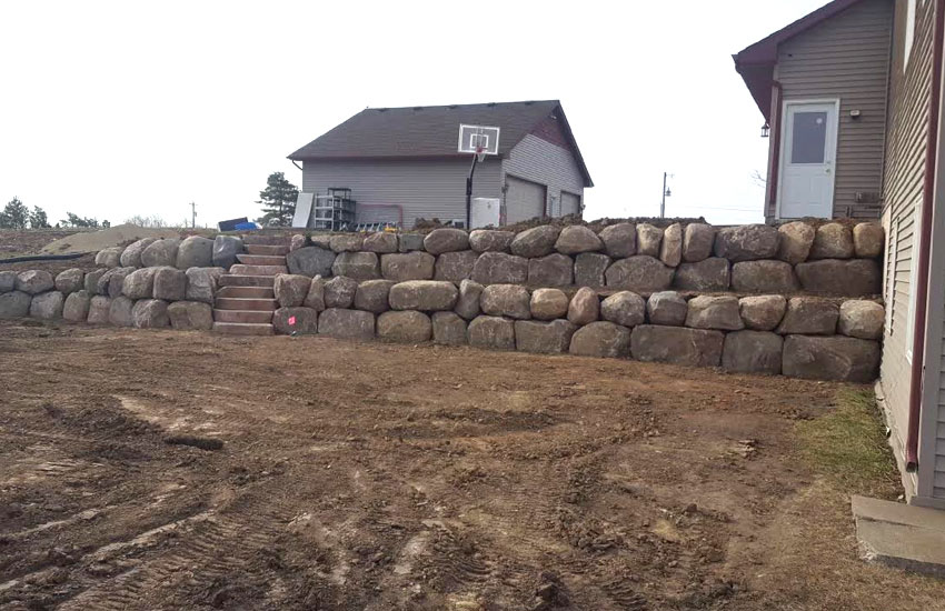 Projects | Boulder Walls | Granite Walls | Retaining Walls Twin Cities MN